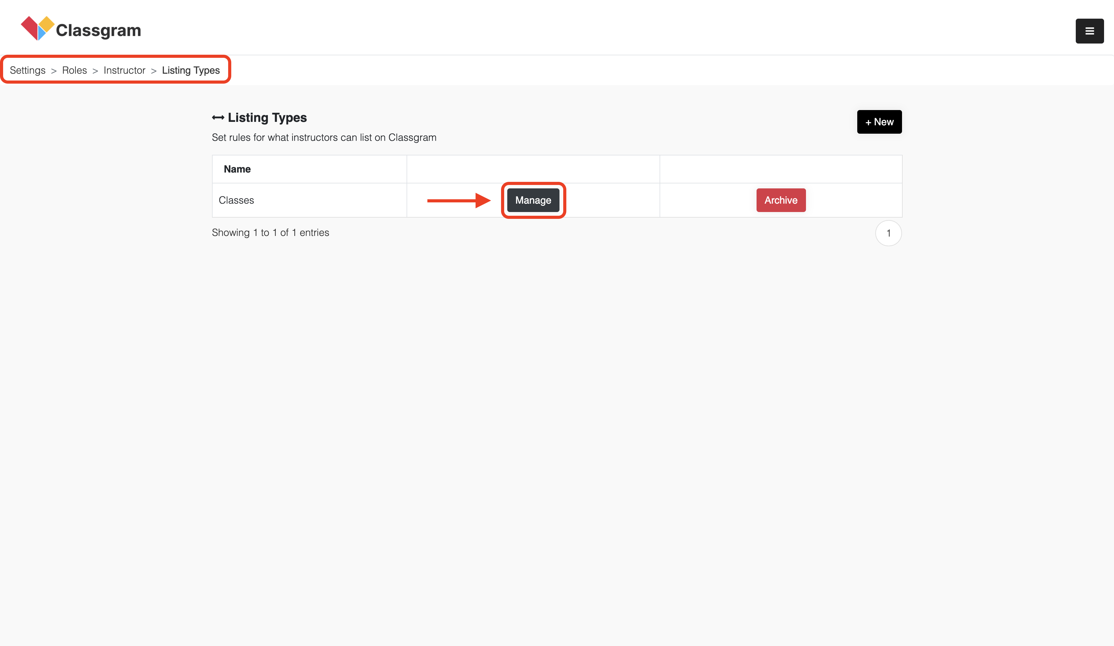 How To Create edit Listing Types